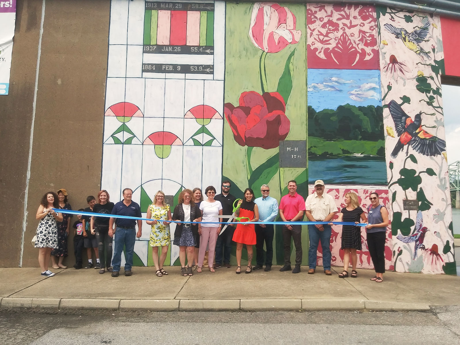 07-22-23-Mural-Ribbon-Cutting-1-tle | News, Sports, Jobs - News and ...